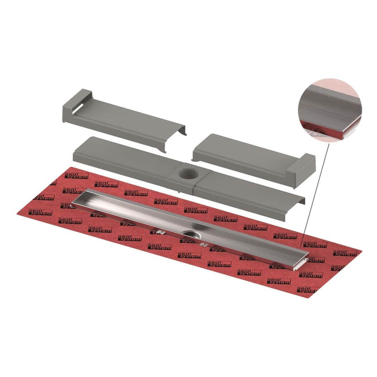 Tece Duschrinne Evo Tecedrainline 1000 mm mit | Meds24